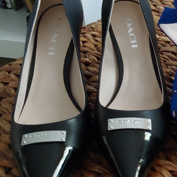 Coach | Shoes | Coach New Black Heels | Poshmark